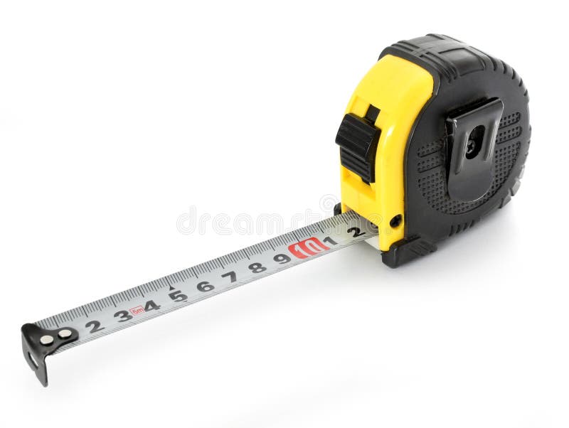 Tape measure stock image. Image of length, tape, isolated - 16318709