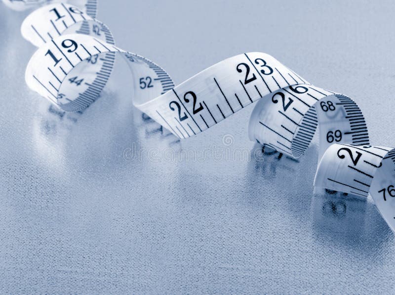 Tape measure stock image. Image of silver, shine, reflective - 6432155