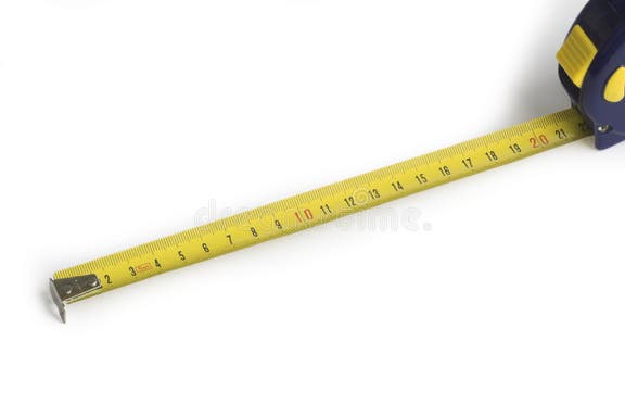 Tape measure one stock photo. Image of number, construction - 9980602