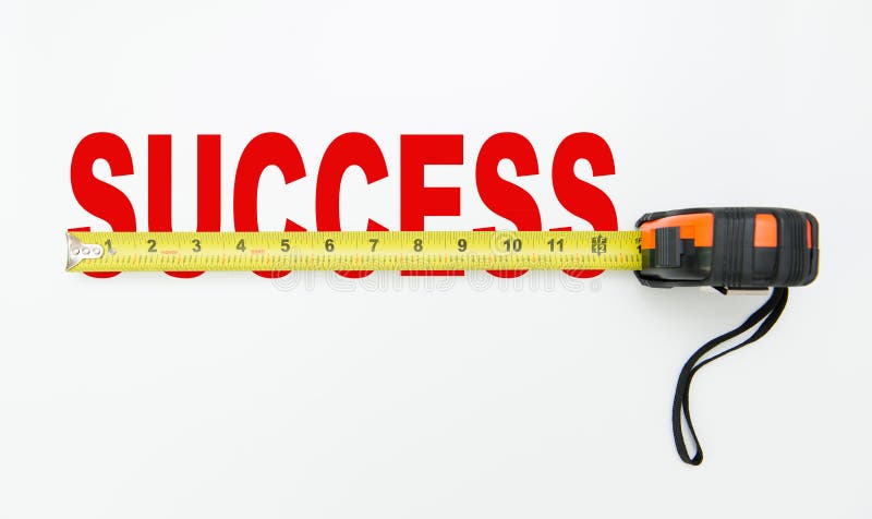 Measure of success stock photo. Image of evaluation, accomplishes ...