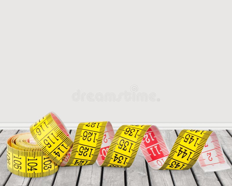 Tape Measure and the Word Success Written on a Stock Image - Image of ...