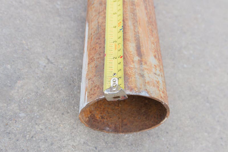 Tape Measure on White Background Stock Image - Image of objects ...