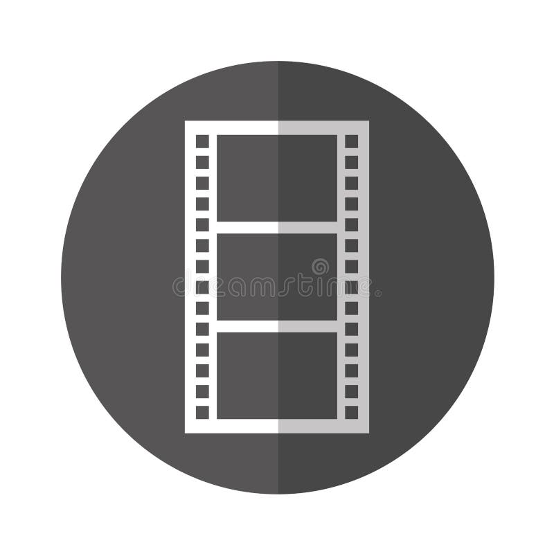 Tape record film icon stock vector. Illustration of multimedia - 93019388