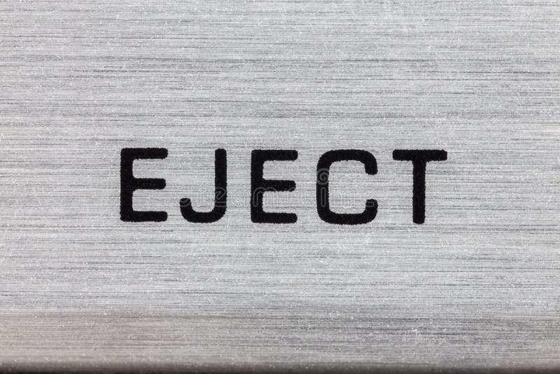 CD eject button stock image. Image of symbol, horizontal - 12329947