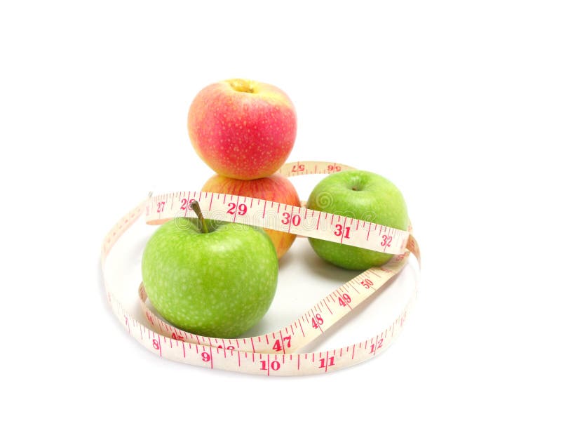 Tape wrapped around apple stock photo. Image of wrapped - 44786462