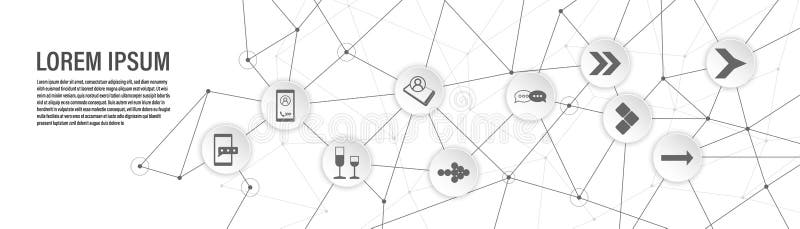 Tapering Arrow Icon. from Web Set Stock Illustration - Illustration of ...