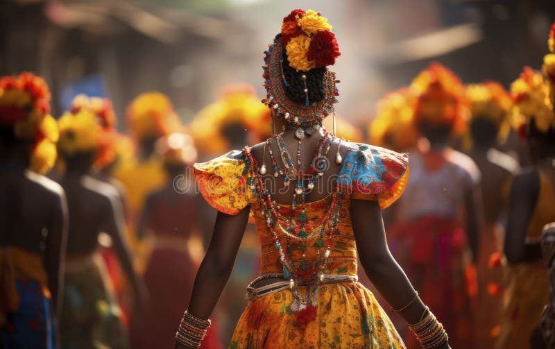 A Tapestry of Traditional Dances and Cultural Celebrations. Generative ...