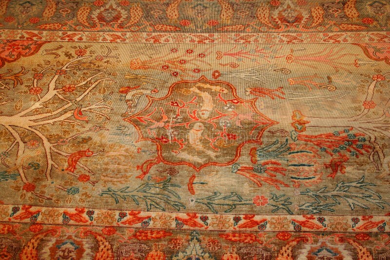 Tapete turco imagem de stock. Imagem de casa, persa, floral - 13629905