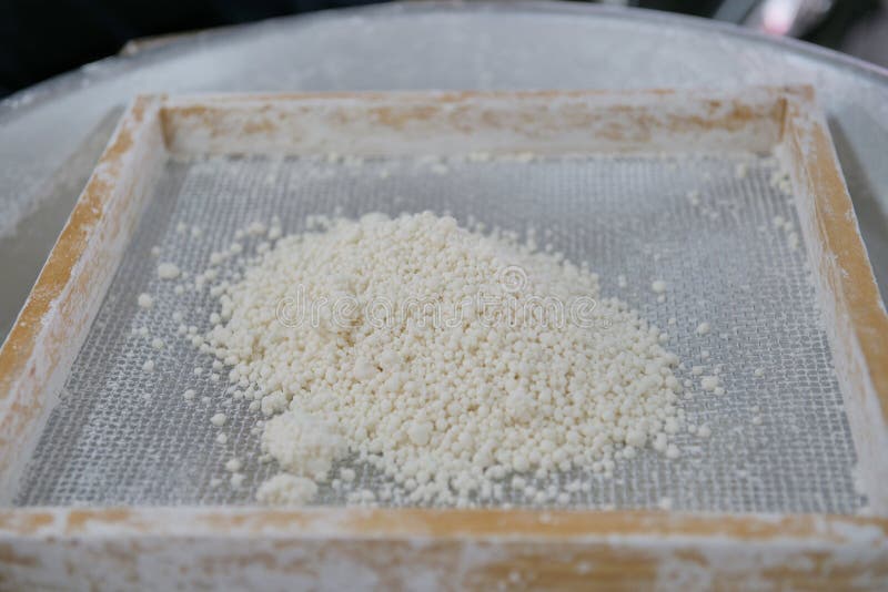 Tapioca Ball (Taiwan Snack ). Stock Image - Image of cooked, closeup ...