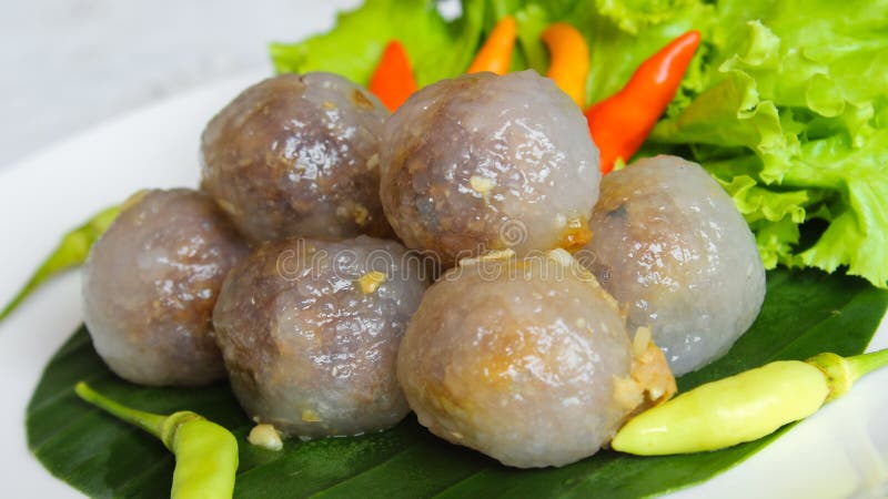 Tapioca balls stock image. Image of meal, closeup, delicious - 76952293