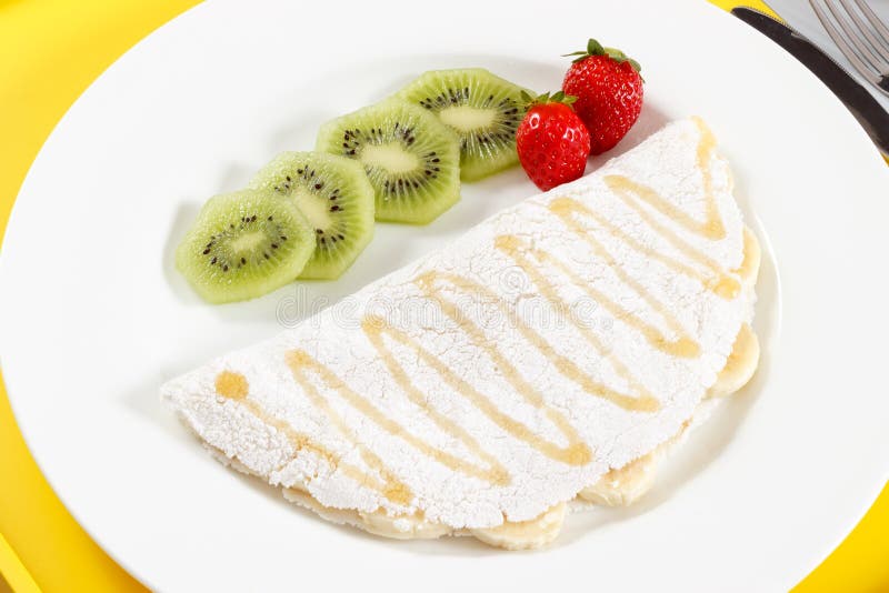 Tapioca con las frutas foto de archivo. Imagen de sano - 59562148