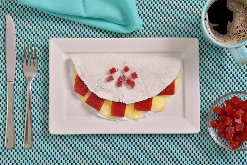 Sweet Tapioca Dessert stock image. Image of cutting - 123239593