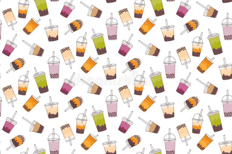 Boba Tea Bubble Stock Illustrations – 8,620 Boba Tea Bubble Stock ...