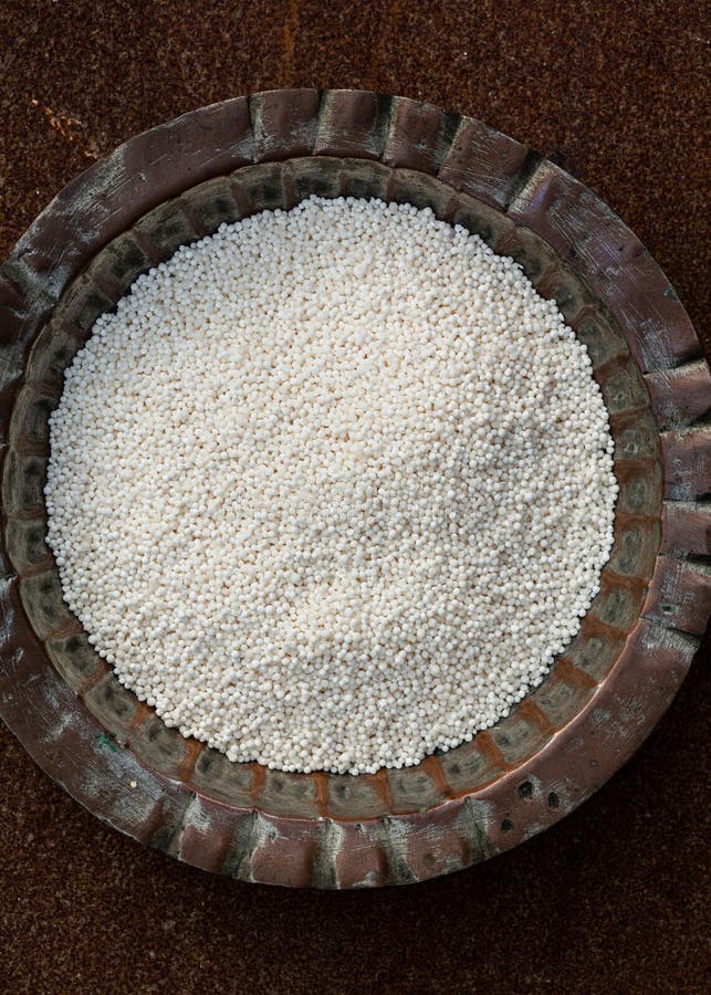 Tapioca pearls in a bowl stock photo. Image of ball - 248320874