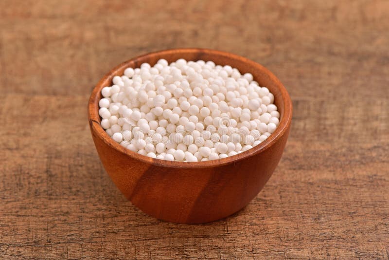 Tapioca pearls bowl stock image. Image of natural, healthy - 123238581