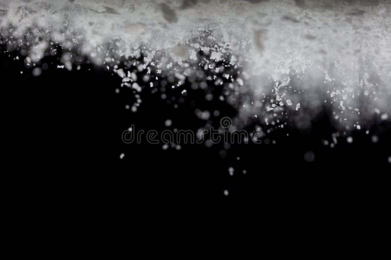 Tapioca Starch Flour Fly Explosion, White Powder Tapioca Starch Fall ...