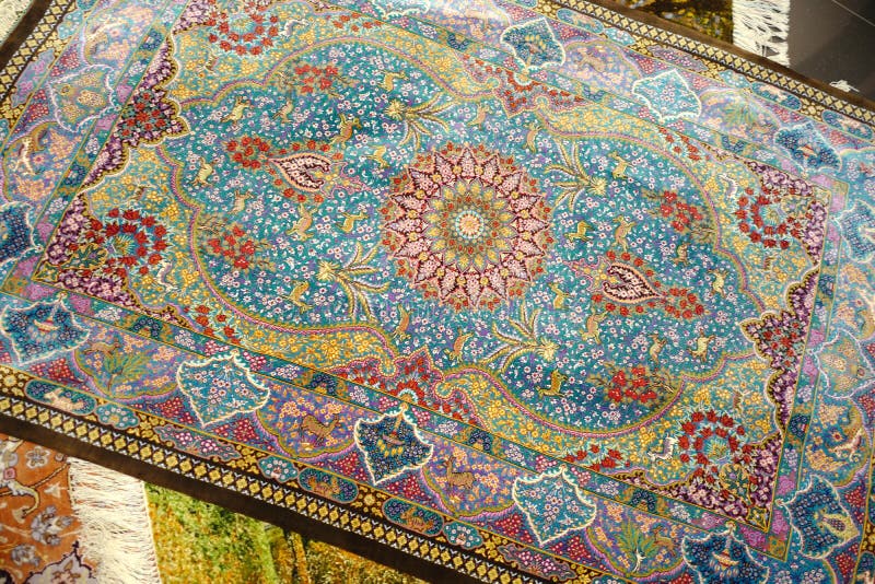 Tapis de Perse image stock. Image du luxe, oriental - 122430875