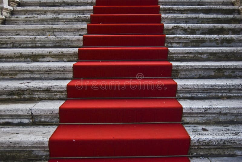 Tapis rouge photo stock. Image du rouge, tapis - 8270670