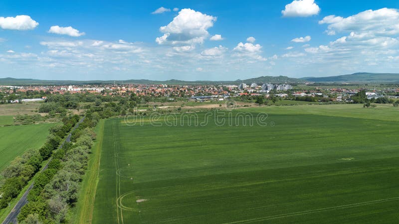 Tapolca City Skyline. Hungary Stock Photo - Image of holiday ...