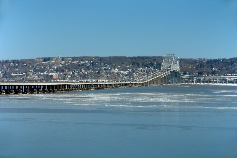 Tappan Zee Bridge stock image. Image of support, road - 10142395