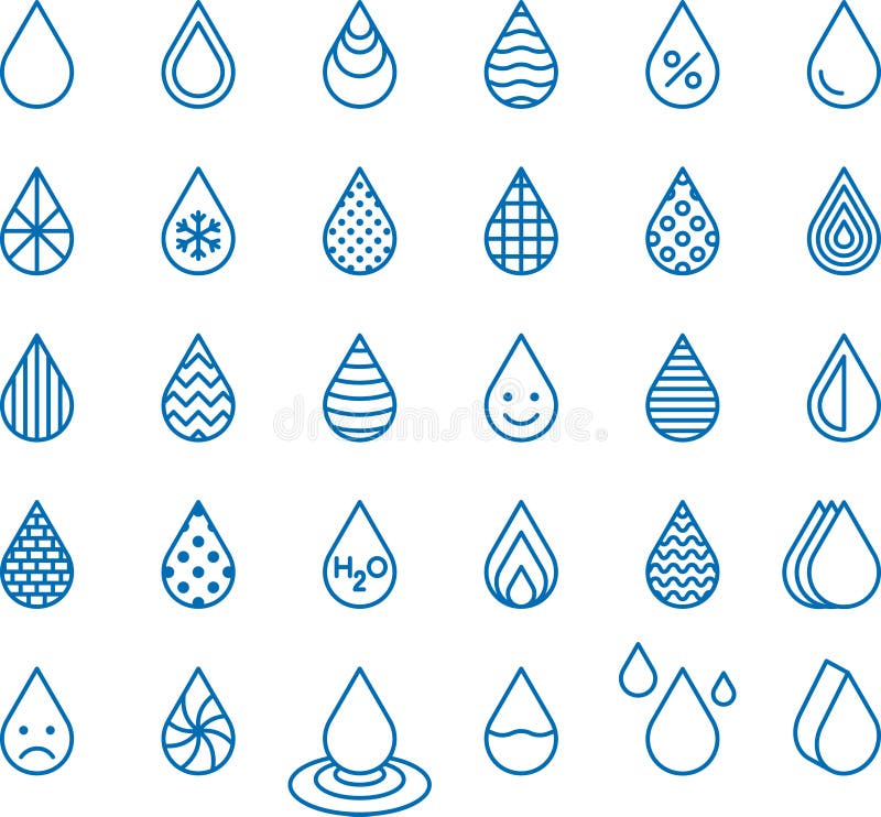 Tappar symboler vektor illustrationer. Illustration av konst - 81801446