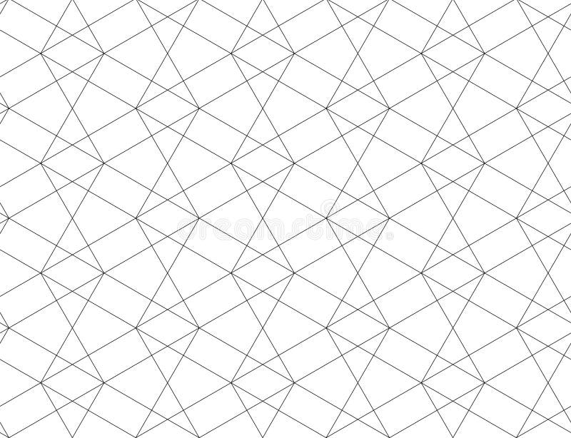 Crossing geometric pattern stock illustration. Illustration of design ...