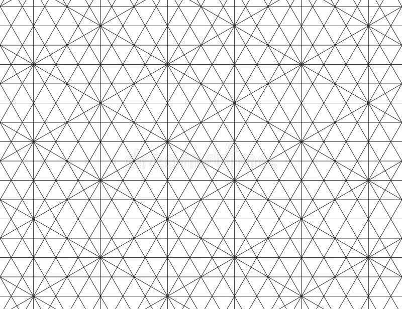 Crossing geometric pattern stock illustration. Illustration of design ...