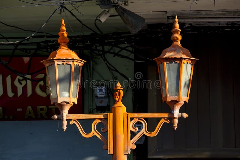 A Large Tapping Machine Can Tap the Plumbing Pipe. Stock Photo - Image ...