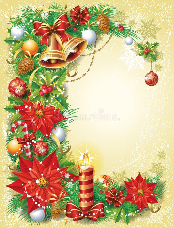 Julram vektor illustrationer. Illustration av gran, sörja - 27601420