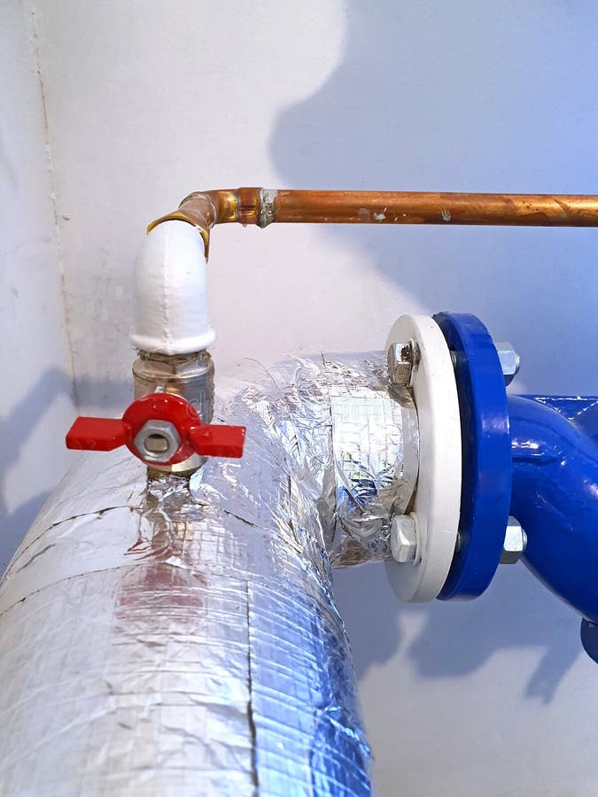 Taps on the water pipe stock image. Image of taps, gauge - 238006909