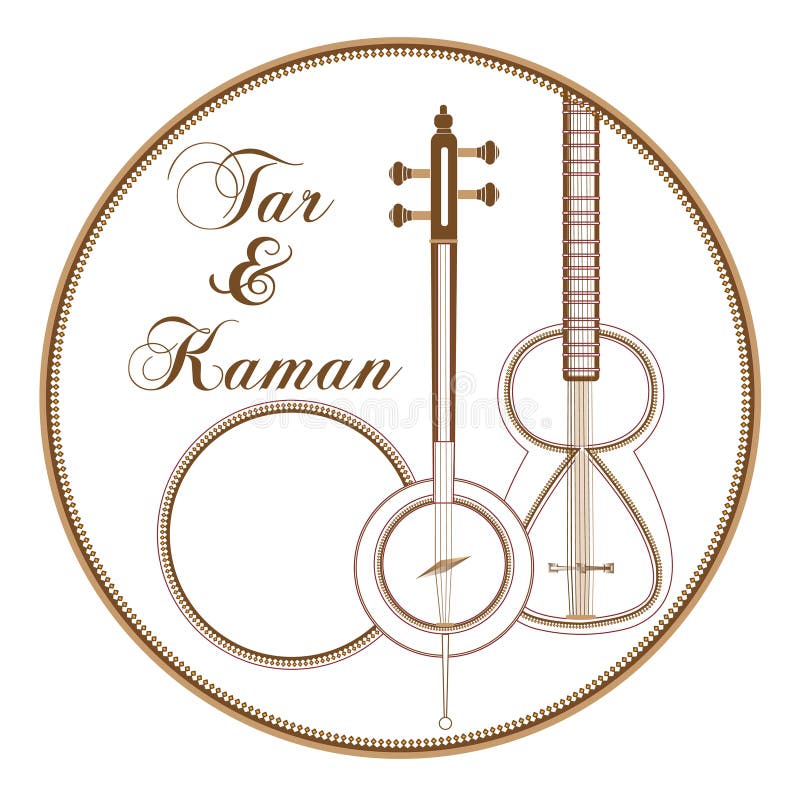 Tar & Kaman eps stock vector. Illustration of musician - 126634184