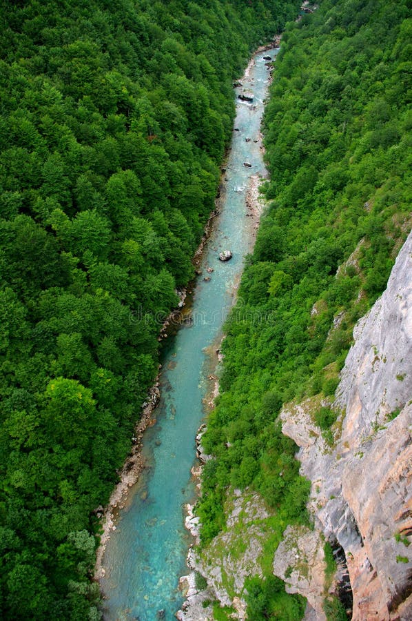Tara River stock image. Image of flowing, landmarks, high - 29421949