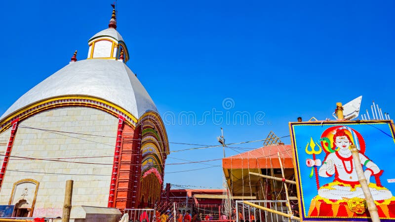 Famous Tarapith - Maa Tara Temple, Birbhum, West Bengal, India. Stock ...