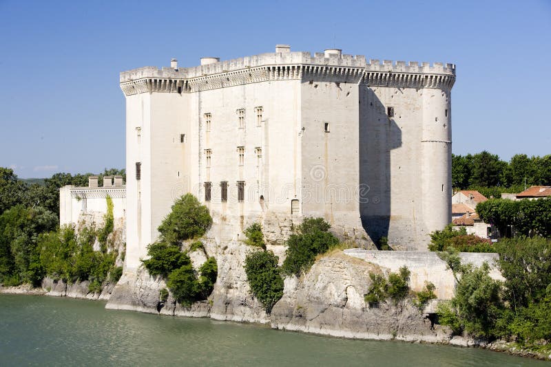 Tarascon Castle stock image. Image of historical, fortifications - 12316727