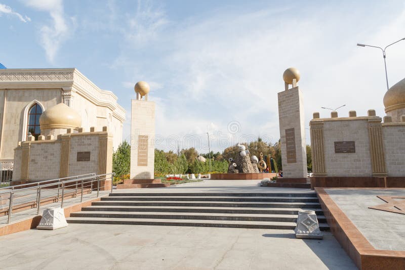 Taraz, Kazakhstan - 14 August 2016: the Architectural Ensemble ...