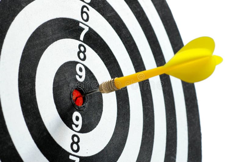 Target stock image. Image of target, throw, sharp, yellow - 1288391