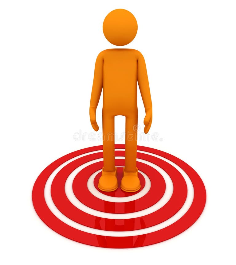 3d Person Standing Target Stock Illustrations – 597 3d Person Standing ...