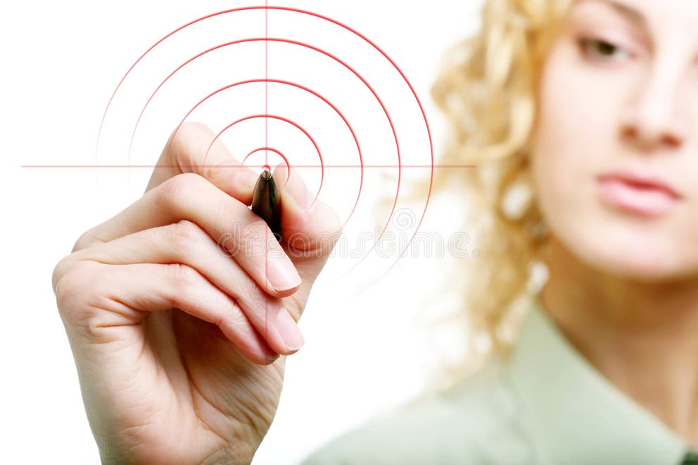 Target stock photo. Image of striped, challenge, sharp - 13240434