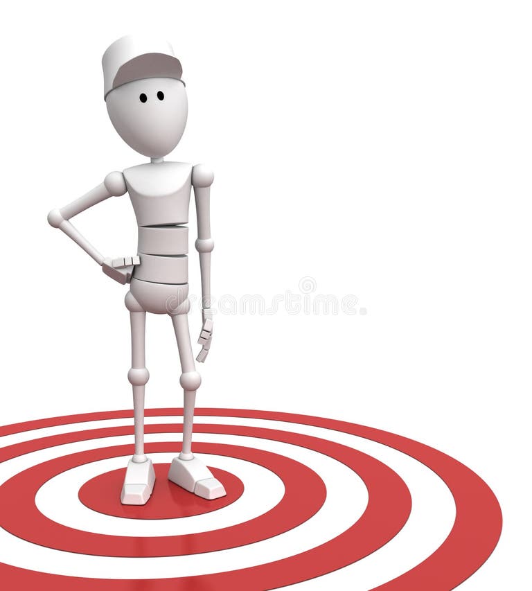 3d Person Standing Target Stock Illustrations – 597 3d Person Standing ...