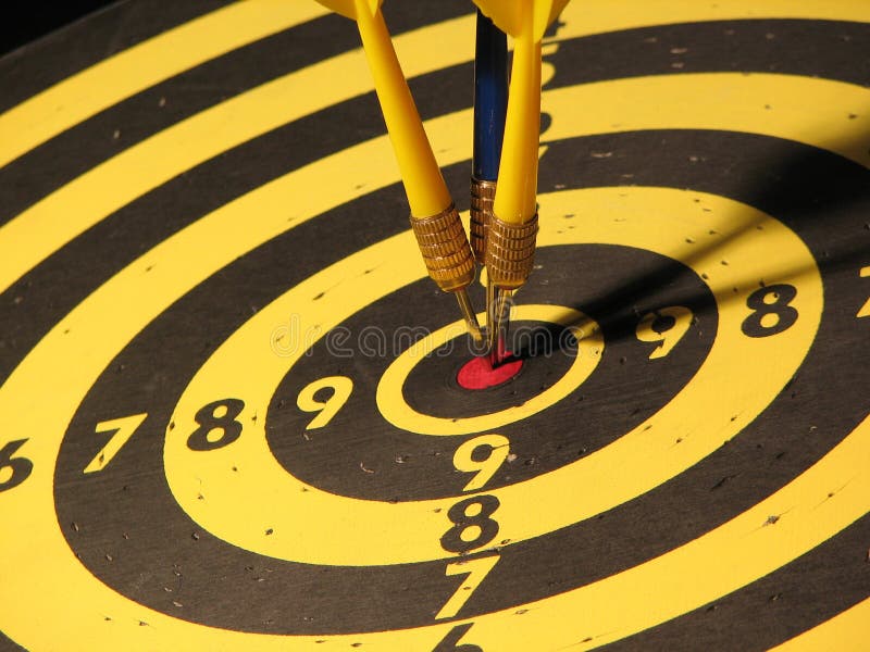 Target stock image. Image of target, throw, sharp, yellow - 1288391