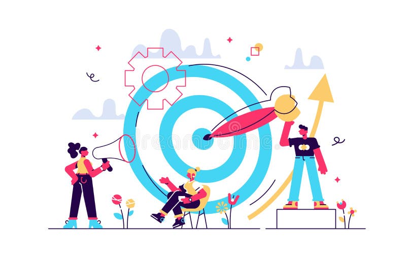 Objectives Flat Cartoon Stock Illustrations – 144 Objectives Flat ...