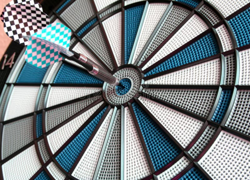 Perfect hit on target stock image. Image of achievement - 10566491