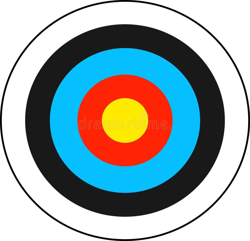 Target stock vector. Illustration of target, games, shoot - 43733