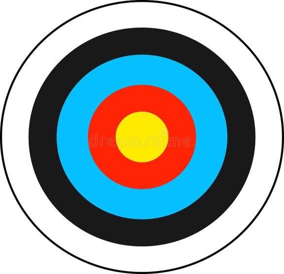 Target stock vector. Illustration of target, games, shoot - 43733