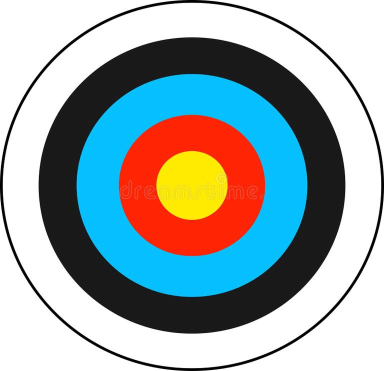 Target stock vector. Illustration of target, games, shoot - 43733