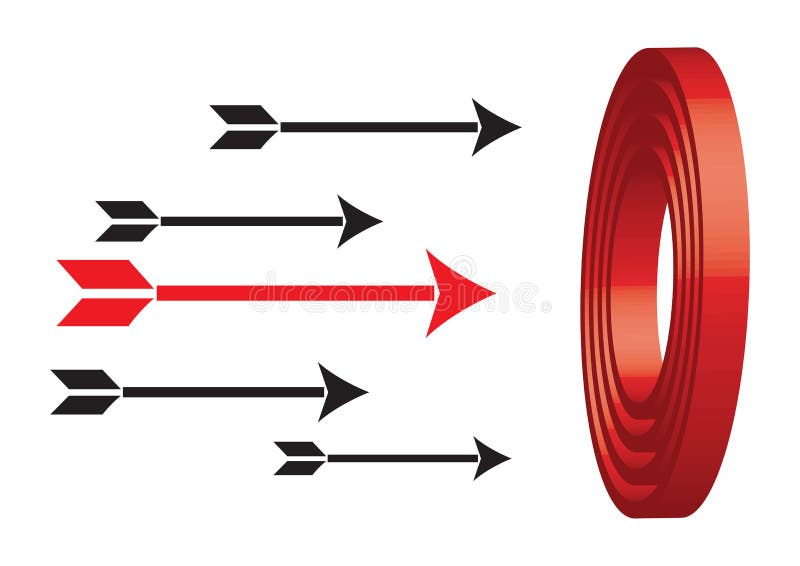 Target Reached Stock Illustrations – 270 Target Reached Stock ...