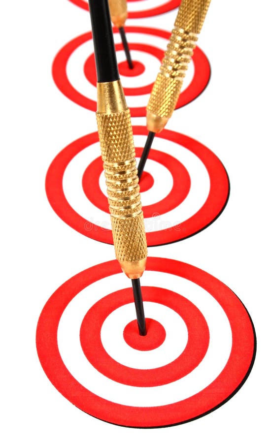 On target stock image. Image of pinned, number, concepts - 9253031