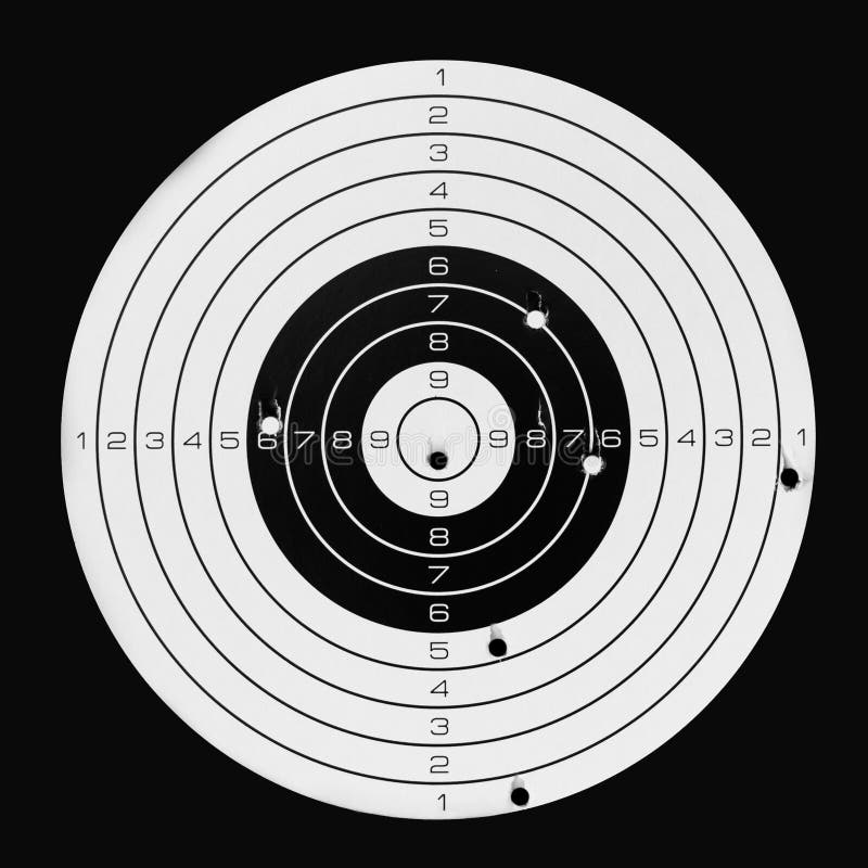 Shooting Target Bullseye stock image. Image of practice - 31405491