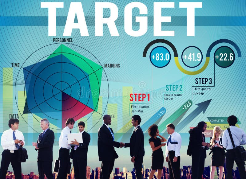 Target Achievement Goal Success Aspiration Concept Stock Image - Image ...