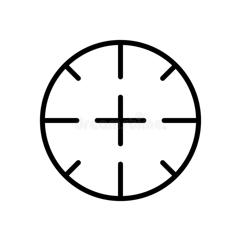 Target and Aim Icon. Game Sign. Focus Symbol Stock Vector ... Target and Aim Icon. Game Sign. Focus Symbol Stock Vector ...